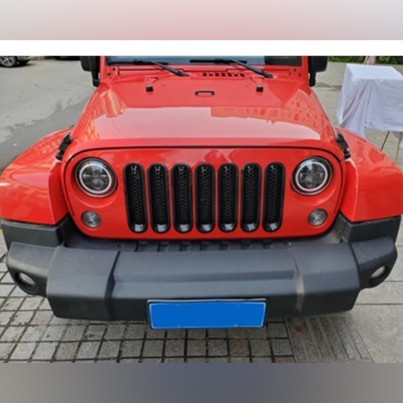 Jeep | Other | Jeep Wrangler Grill Cover Set | Poshmark